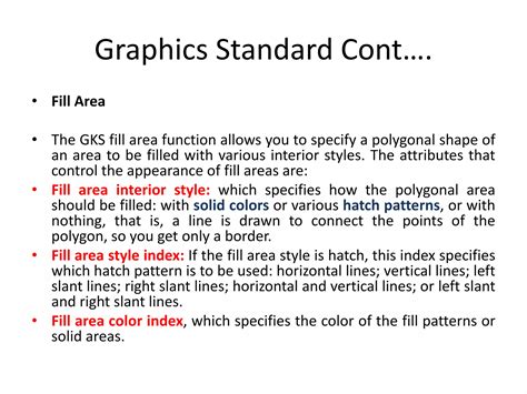 Graphics Software Standards Pptx