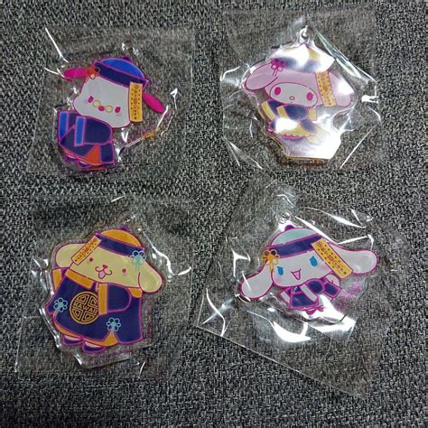 サンリオ キョンシーナイト アクリルチャーム 4種 メルカリ