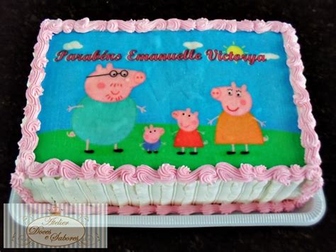 Bolo Peppa Pig