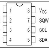 Pin Configuration Of RTC DS1307 Download Scientific Diagram