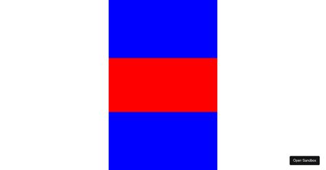 Div 垂直水平居中，并完成 Div 高度永远是宽度的一半（宽度可以不指定） Codesandbox