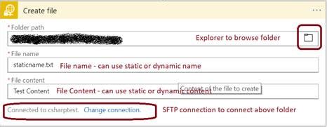 How To Store File In Sftp Using Azure Logic App