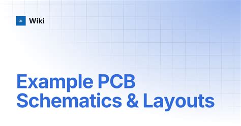 Example Pcb Schematics And Layouts Wiki