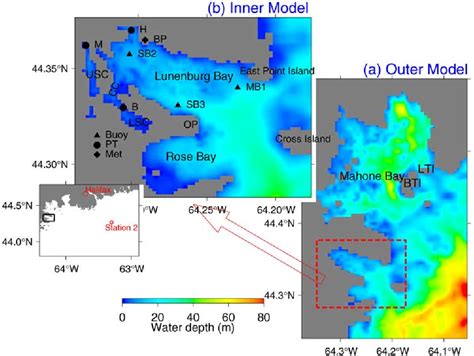 Figure 1 From Application Of A Nested Grid Ocean Circulation Model To