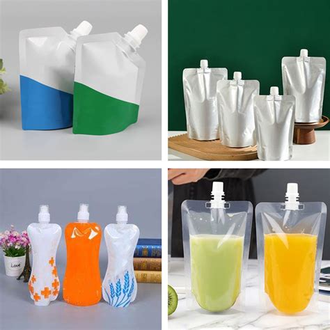 Automatic High Quality Spout Doypack Spout Standup Pouch Form Fill Seal