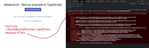 Emotion Global Component Styles Unexpectedly Overridden By Mui Styles Next Js Typescript