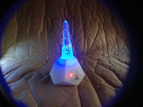 Chromotherapy Crystal Quartz Lamp 120gr Etsy