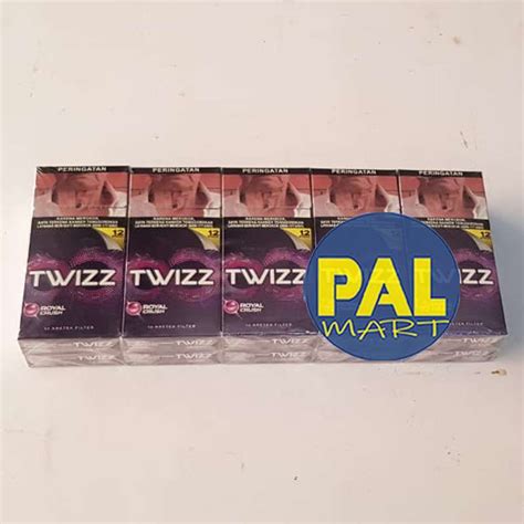 Jual Twizz Ungu 12 Rokok Filter [1 Slop 10 Bungkus 12 Batang