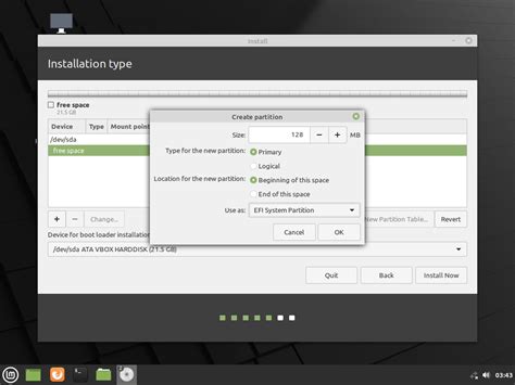 how to install linux mint on btrfs