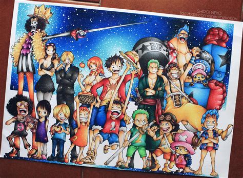 One Piece Mugiwara Crew By Shiroinekosart On Deviantart