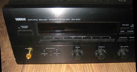 Yamaha RX Stereo Receiver AudioBaza