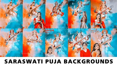 Saraswati Puja Background Hd Download Archives Rajan Editz