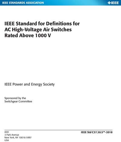 IEEE C IEEE Standard For Definitions For AC High Voltage