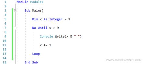 Do Loop Until Iterazioni Con Visual Basic Andrea Minini