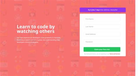 Frontend Mentor Intro Component With Signup Form Master Coding