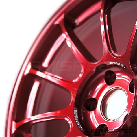 Volk Racing Ze40 18x95 22 5x1143 Hyper Red