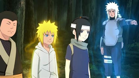 First Time Minato Meets His Team Hidden Powers Of Jiraiyas Team 7 Naruto Shippuden Youtube