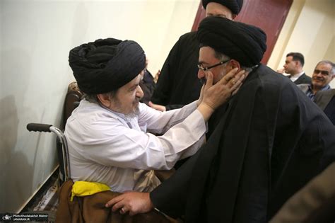 عکسی متفاوت از خوش و بش سیدیاسر خمینی با نوه ارشد امام روزنو