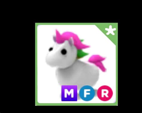 Adoptme Compatible Mega Neon Fly Ride Unicorn Etsy
