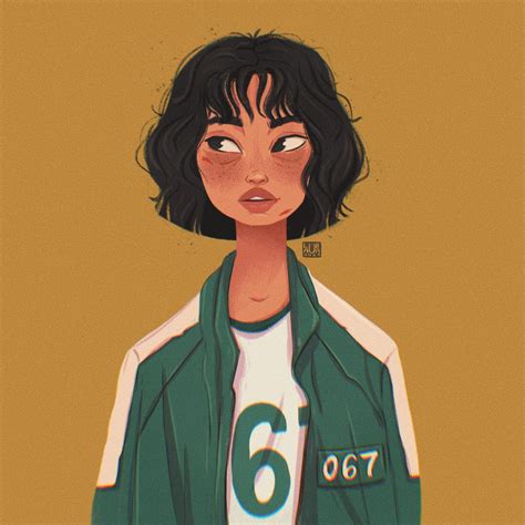 Player From Squidgame By Me R Fanart