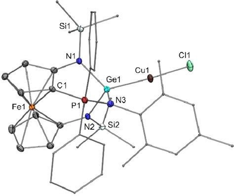 Molecular Structure Of Copper I Complex 26 In The Crystal Ortep With