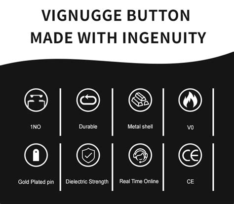 Electric 12mm Capacitive Touch Button Push Button Waterproof Ip68