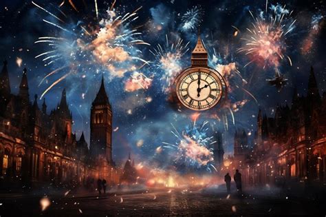 Premium Photo New Year Celebrations Around The World