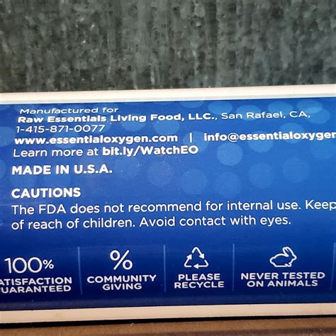 Food Grade Hydrogen Peroxide From Essential Oxygen Vegan Product Reviews And Ratings Abillion