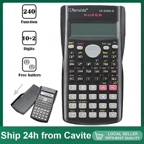 Functional Scientific Calculator Portable Multi Functional KK 82MS B Calculators 240 Function