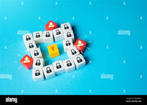 Attackers Try To Steal Data Hackers Breaking The Security System Data