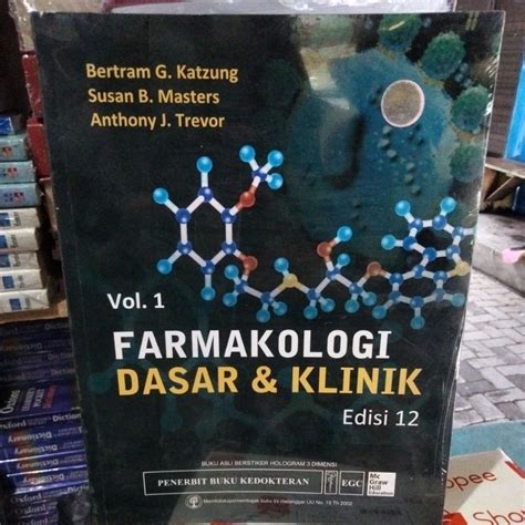 Jual Farmakologi Dasar Dan Klinik Vol 1 Edisi 12 Shopee Indonesia
