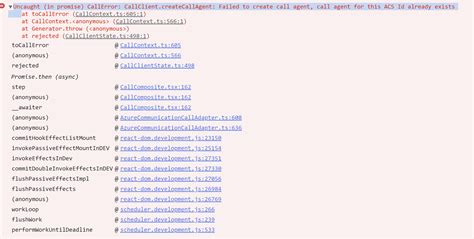 unable to create initiate callcomposite · issue 2397 · azure