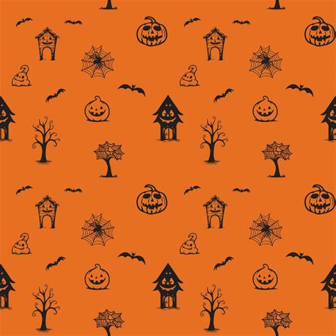 Halloween Pattern Vector Background 29712504 Vector Art At Vecteezy