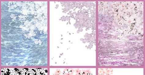 風景 小説用表紙桜 素材置場のイラスト Pixiv