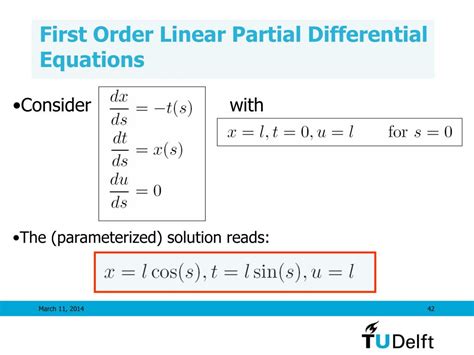 Ppt First Order Partial Differential Equations Powerpoint Presentation Id285859