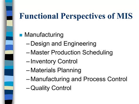 Mis And Decision Making Pptx