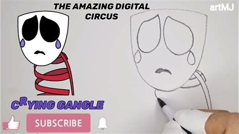 울고 있는 갱글 제발 그려주세요 How To Draw Crying Gangle From The Amazing Digital