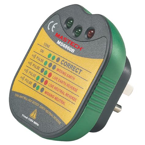 Ms6860 Model Bcde Socket Tester Capital Enterprise