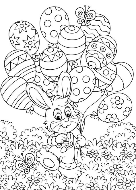 Desenhos de Coelhinho da Páscoa para colorir Pop Lembrancinhas