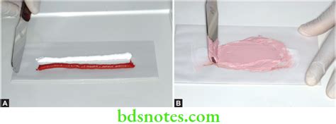 Rigid Impression Materials Impression Compound And Zoe Paste Notes Bds Notes