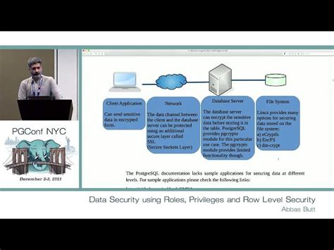 Free Video Data Security Using Roles Privileges And Row Level