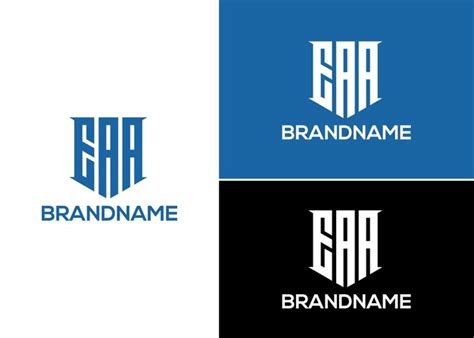 Premium Vector Modern Minimalist Eaa Letter Logo Design Templete