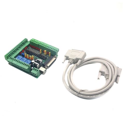 Cnc 4 Axis 0 10v Pwm Mach3 Interface Breakout Board Spindle Motor Speed Adjustment For Engraving
