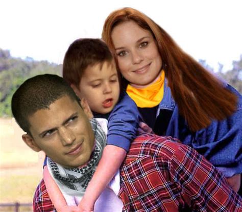 Prison Break Michael Sara And MJ Have Fun Michael And Sara Photo