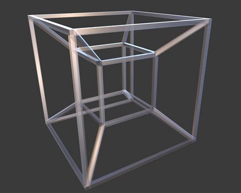 Printed Tesseract Hypercube 3d Model Turbosquid 1564655