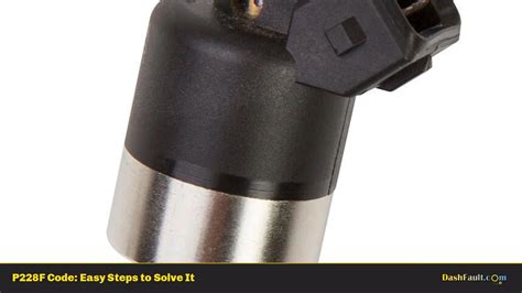 P228f Code Easy Steps To Solve It