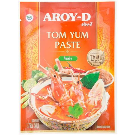 Паста Aroy-D Том Ям кисло-сладкая 50г купить на OZON по низкой цене ...