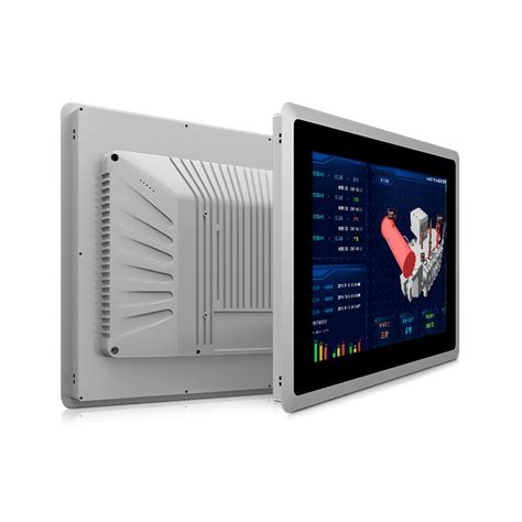 Senke Dual Lan 19 Inch Lcd Screen 1280 1024 Ip65 Waterproof All In One Touch Industrial Pc Rs485