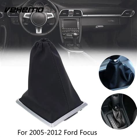 Vehemo Gear Stick Boot Gear Stick Gaiter Gear Shifter Boot Pu Leather