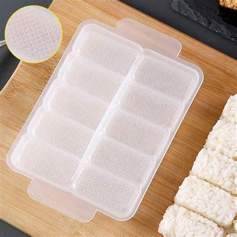 10 In 1 Mini Japanese Onigiri Sushi Mold Nigiri Bento Rice Ball Mold